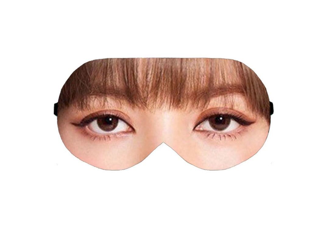 Lisa Black Pink Blackpink Face Blindfold Eye Eyes Mask Slumber for ...