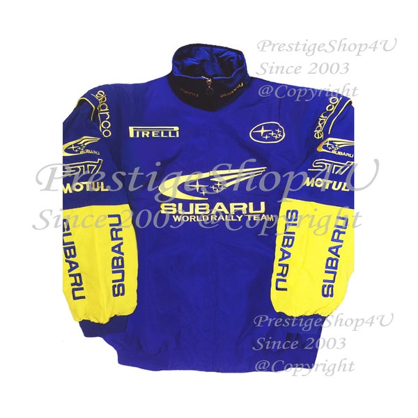 Subaru Rally Jacket - Etsy