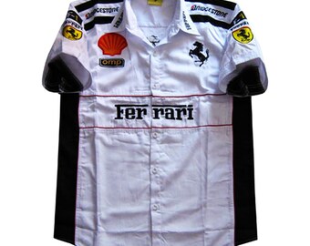 Ferrari Pit Crew Shirt - Etsy