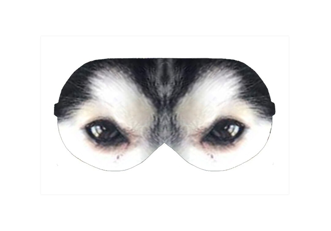 Pomsky Dog Face Sleep Eye Mask Sleeping Masks Blindfold Blindfolds ...