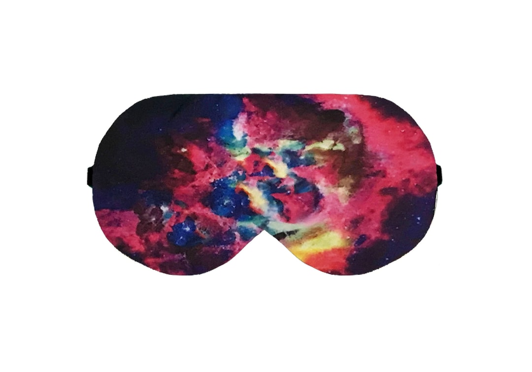 Galaxy Universe Space Eye Sleep Mask Blindfold Sleeping Slumber Pillow ...