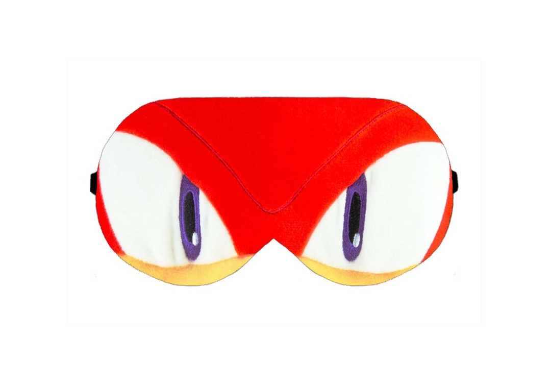 Knuckles the Echidna Face Handmade Blindfold Blindfolds Eye Sleep ...