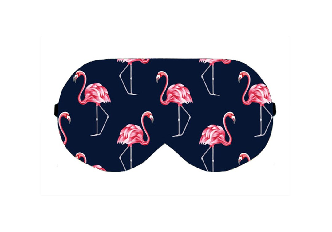Flamingo Sleep Sleeping Mask Blindfold Eye Eyes Slumber Pillow Night ...