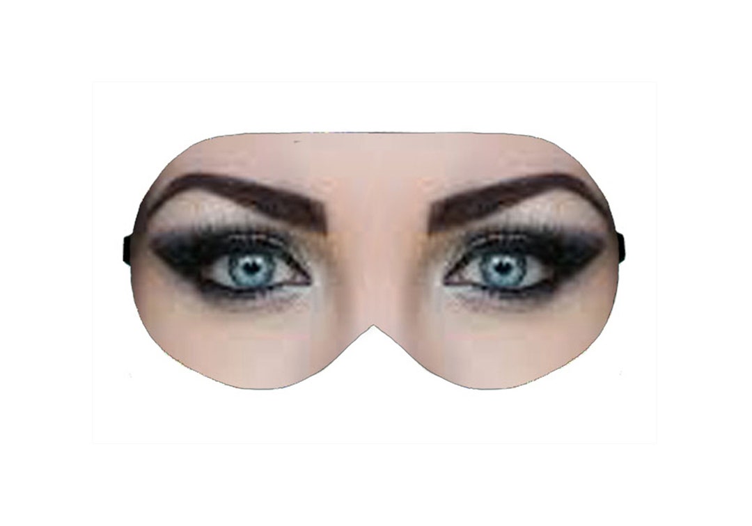 Morticia Addams the Addams Family Face Blindfold Eye Eyes Mask Slumber ...