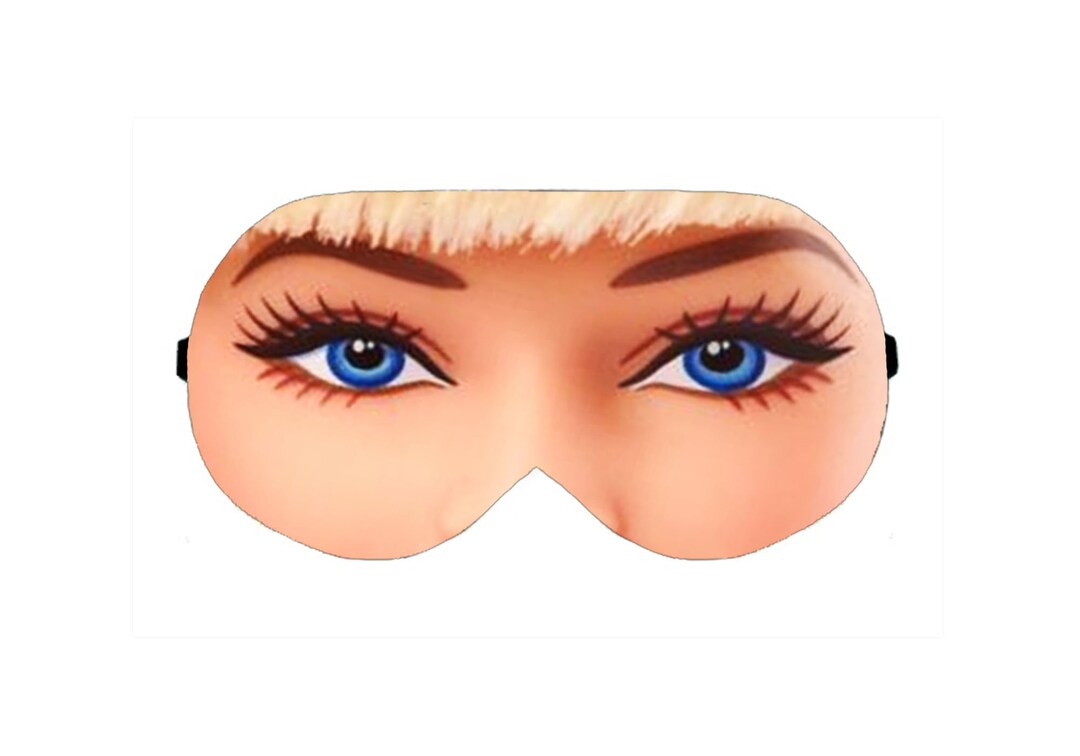 Barbie Margot Robbie Face Blindfold Blindfolds Eye Sleep Sleeping 3606