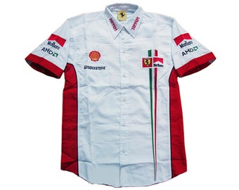 Ferrari Pit Crew Shirt - Etsy