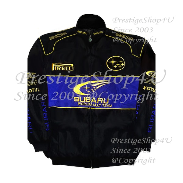 Subaru World Rally Jacket - Etsy
