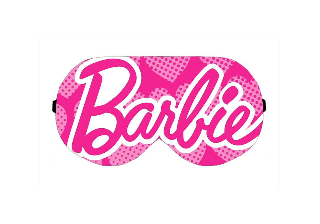 Barbie Logo Eye Sleep Sleeping Kit Blindfold Blindfolds Slumber Mask ...