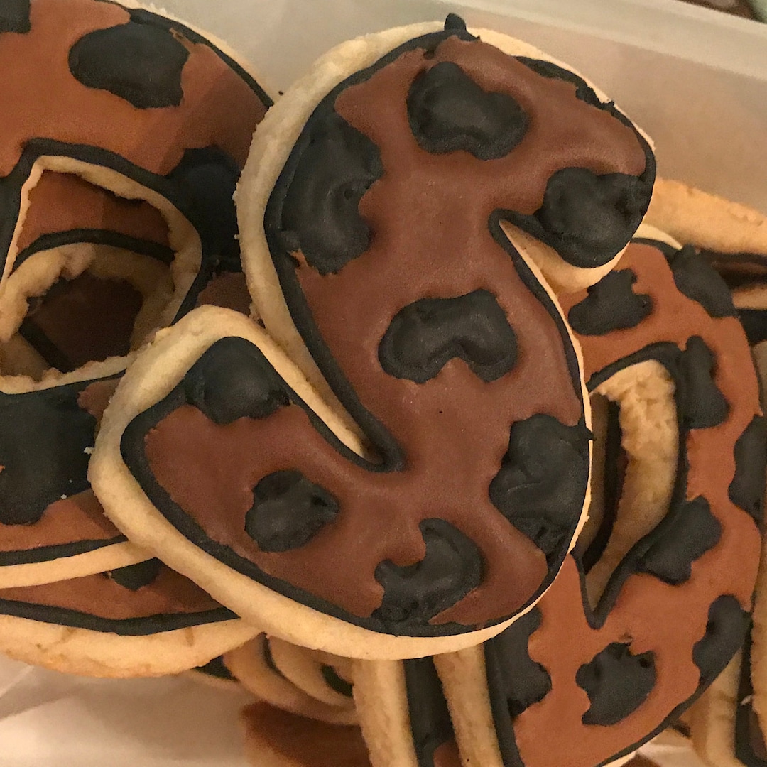 Letter Sugar Cookie (chocolate Chip Style) - Etsy