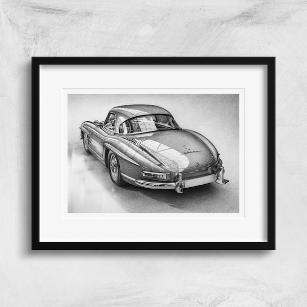Mercedes Benz Painting - Etsy