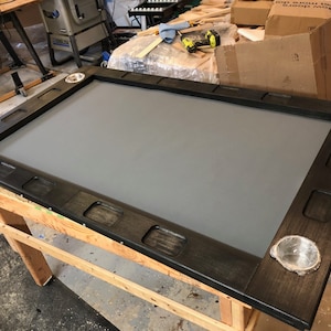 Board Game Table Topper With Added Shelves - Etsy