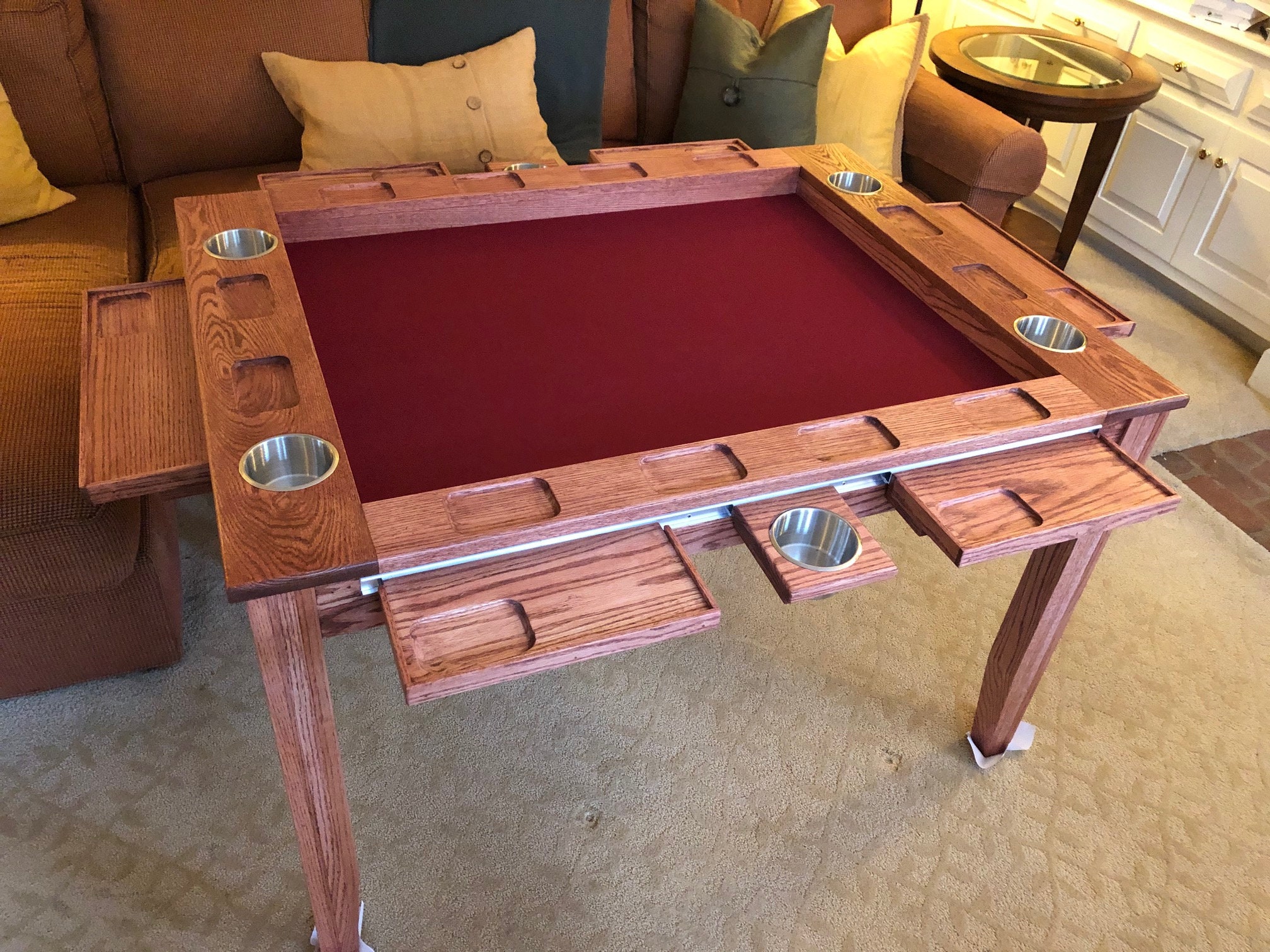 The Dresden Board Game Table Modern Dining Room Game Table 