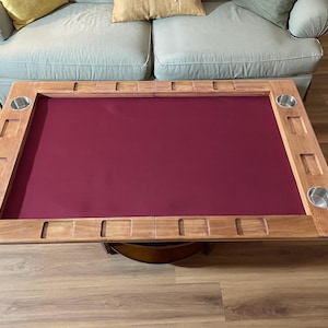 Board Game Table Topper With Added Shelves - Etsy