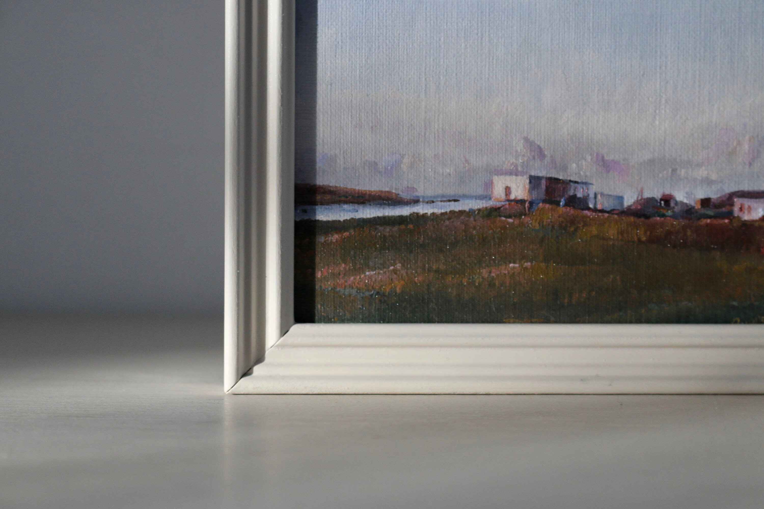 Dawn Salt Marshes Original Oil Painting Small Framed - Etsy