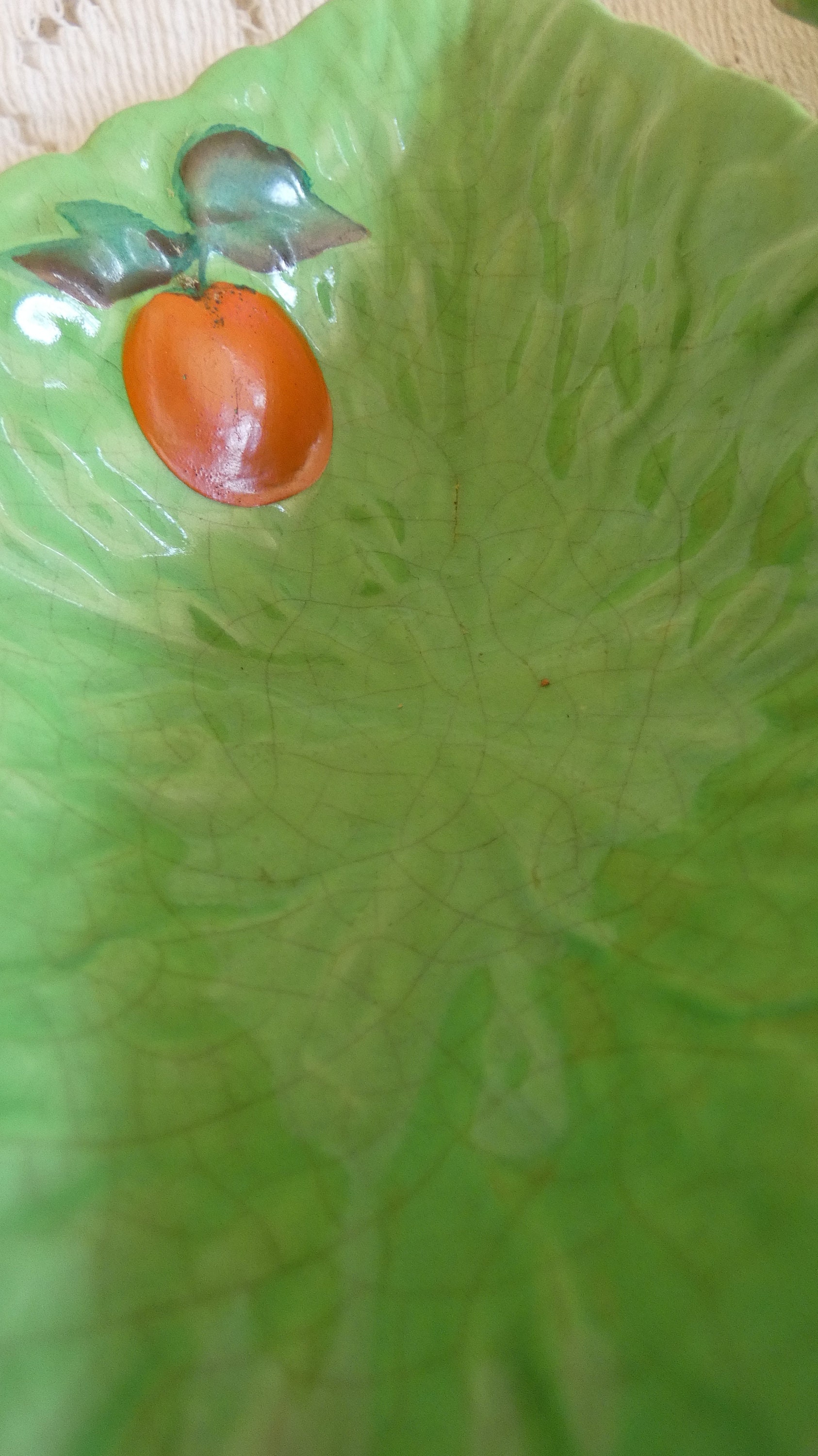 Set of Four Beswick Ware "lettuce and Tomato" Pattern Diamond Shaped ...