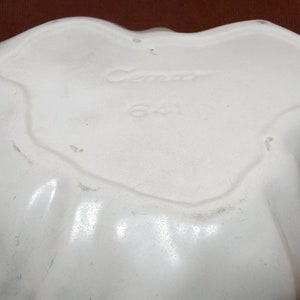 Mid-century Cemar Pottery Leaf Shaped Console Bowl - Etsy