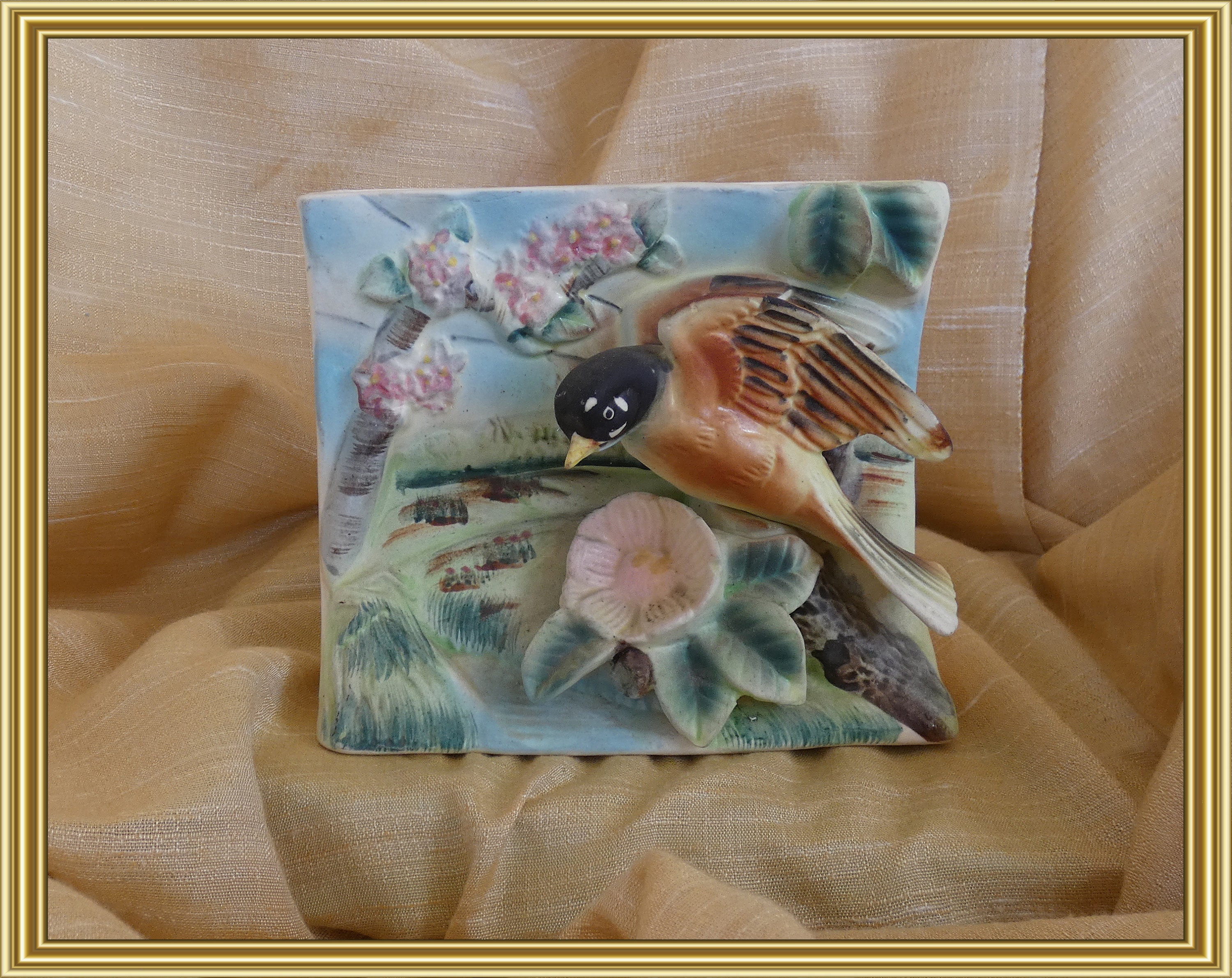 Vintage Victoria Ceramics Robin Planter, Mid Century Decor - Etsy