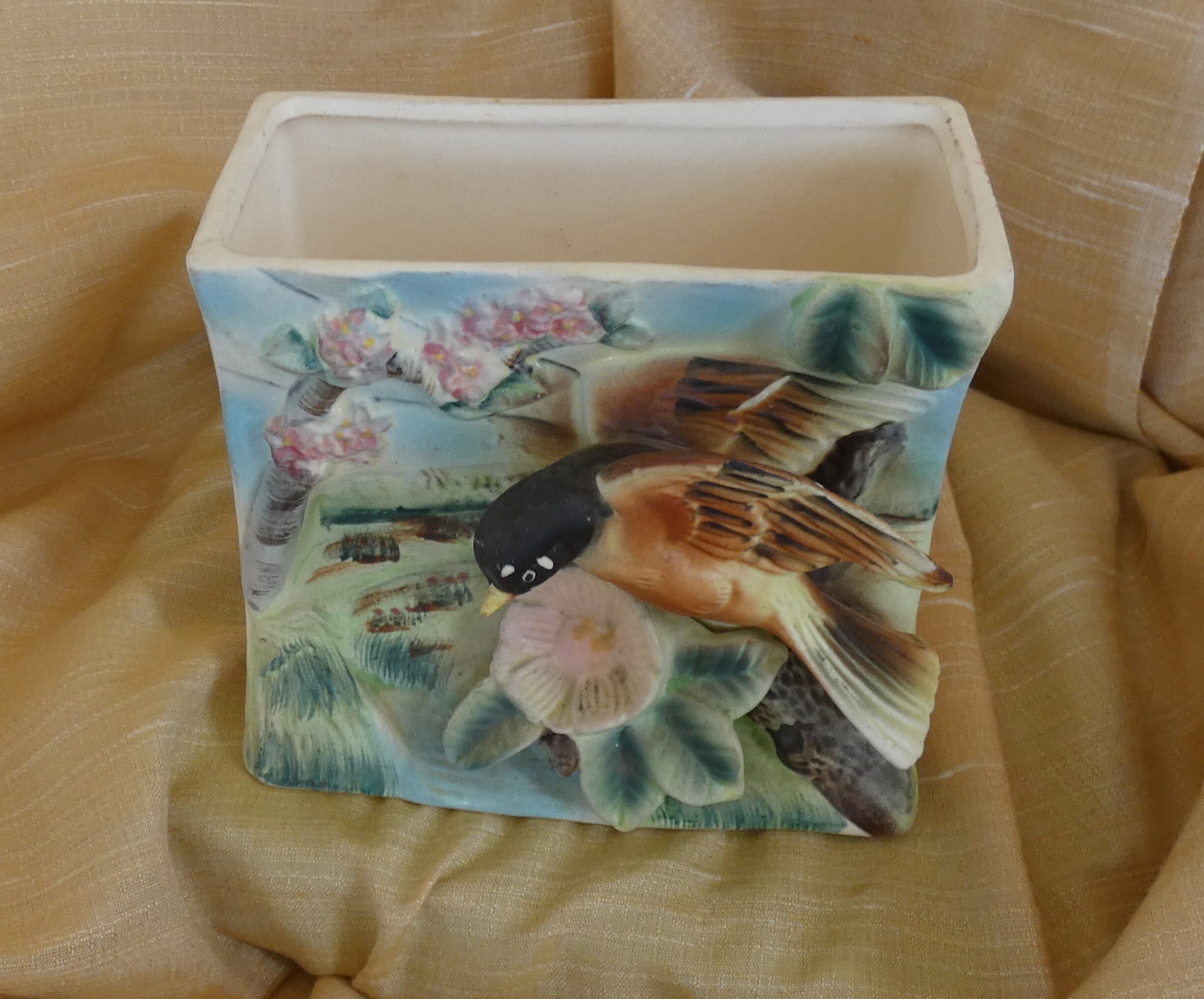 Vintage Victoria Ceramics Robin Planter, Mid Century Decor - Etsy