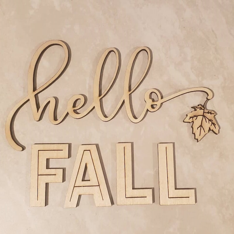 Wood Hello - Etsy