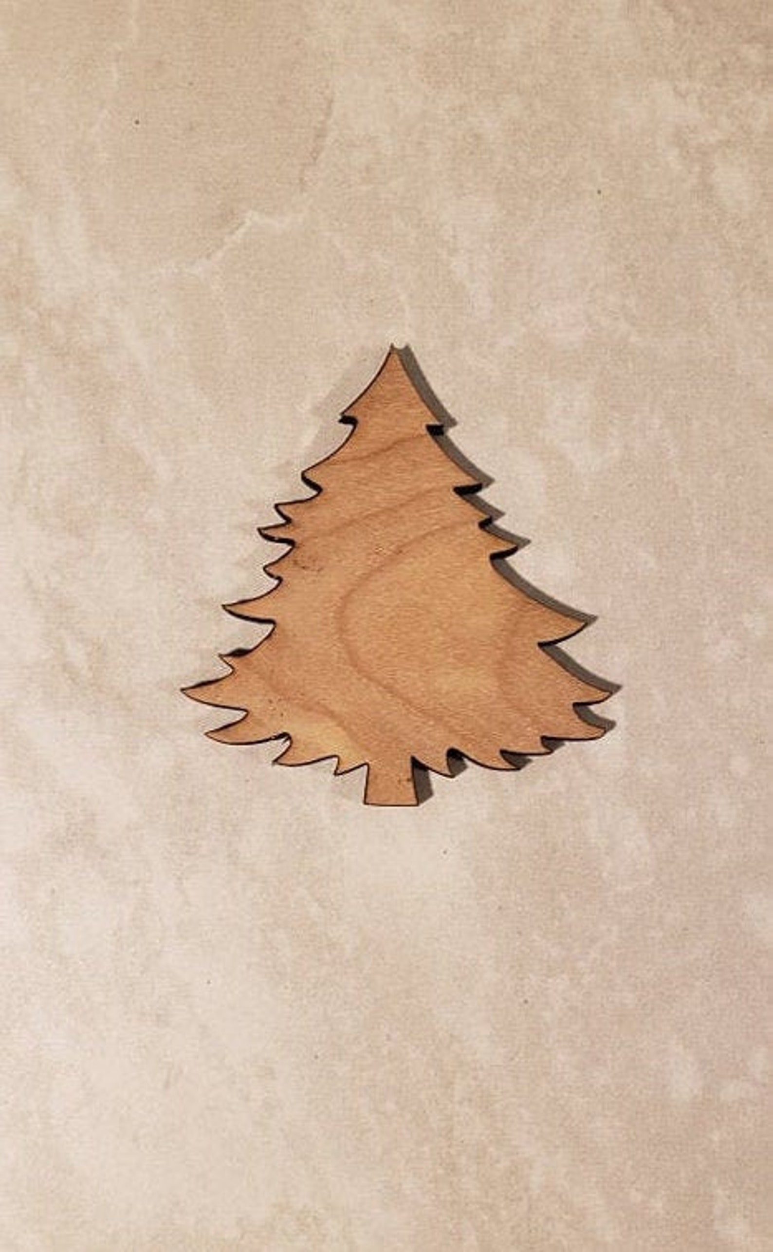 Pine Tree-multiple Size-unfinished Laser Wood Cutout - Etsy UK