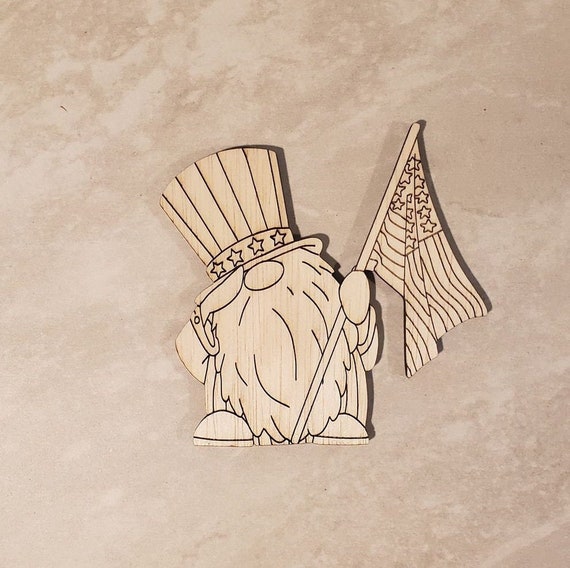 Gnome-fourth of July-patriotic-america-multiple | Etsy