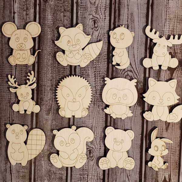 Laser Wood Cutouts - Etsy