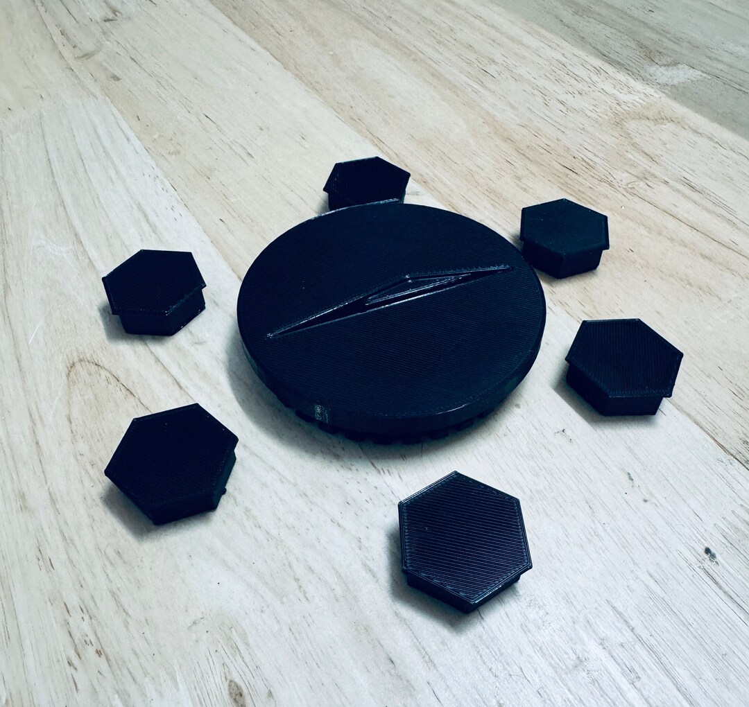 Tesla Cybertruck Wheel Center Cap & Lug Nut Cover Ghosted Cybertruck ...