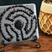Fused Glass Labyrinth - Sensory Art - Traceable Labyrinth - Textured ...