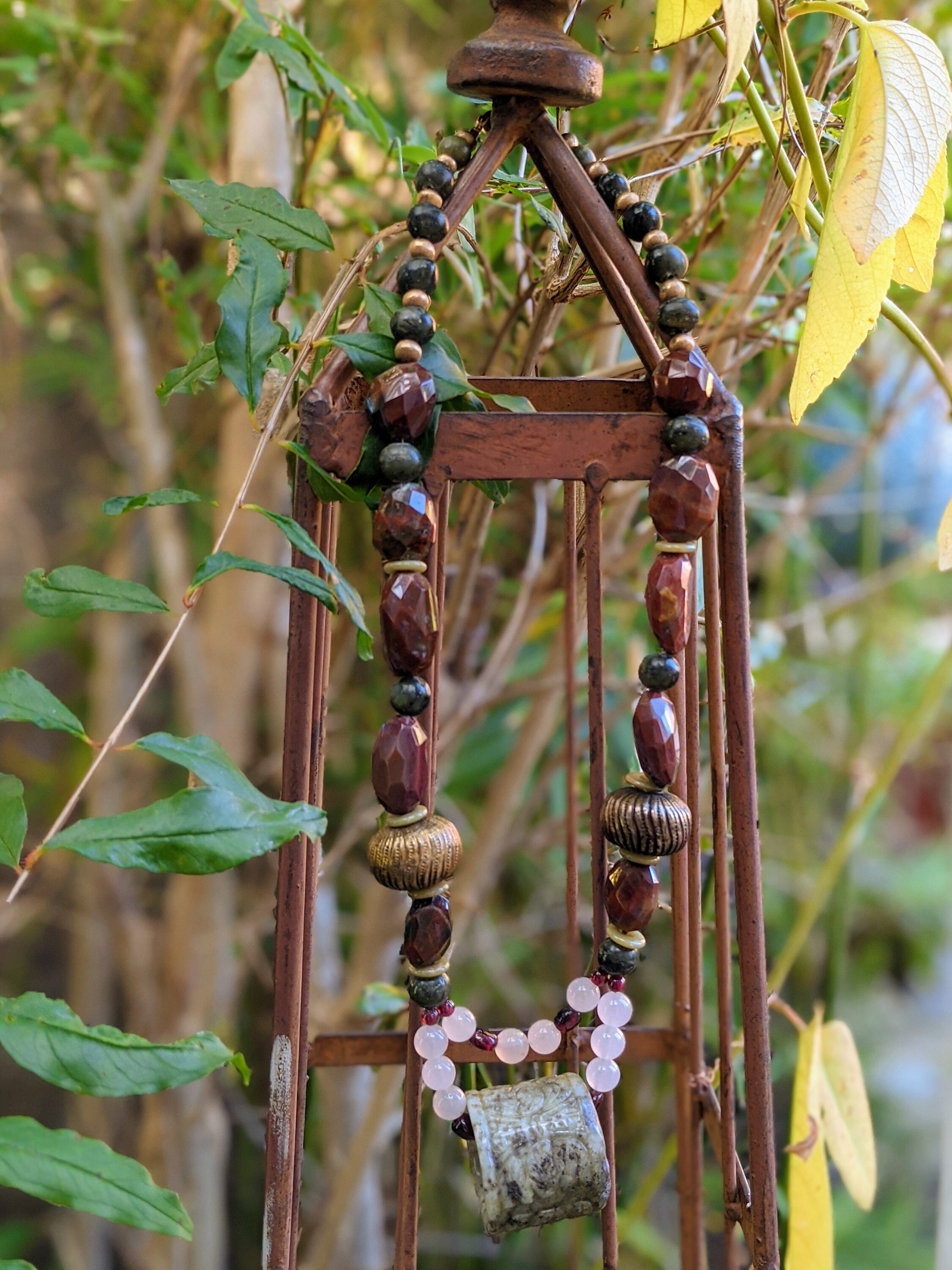 Chinese Jade Archer Ring Pendant Necklace , Burmese Jade, American ...