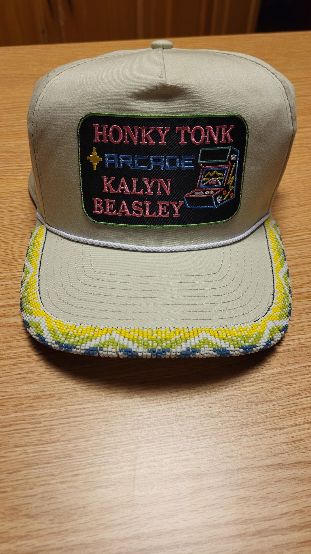 Beaded Honky Tonk Arcade Hat - Etsy