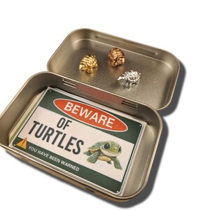 TURTLES - Three Hinge Head Decorative Toppers, Magnetic Door Hinge ...