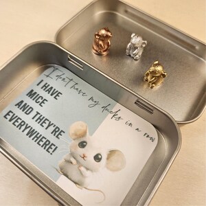 MICE - Three Hinge Head Decorative Toppers, Magnetic Door Hinge Decor ...