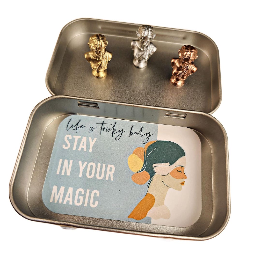 GODDESS - Three GODDESS Hinge Head Decorative Toppers, Goddess Gift for ...