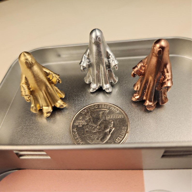 GHOSTS - Three GHOST Hinge Head, Decorative GHOST Hinge Magnets ...