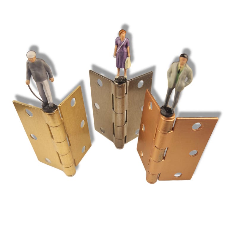 Spy Hinge Sitters: Resin People Hinge Toppers - Set of 3 - Etsy
