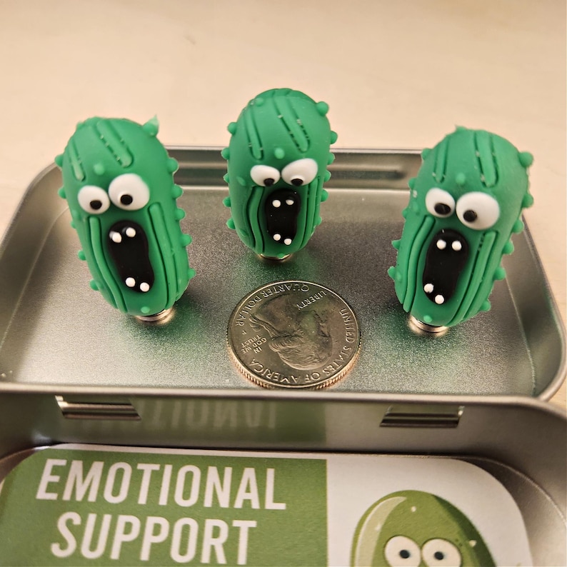 Screaming Pickles Magnetic Hinge Toppers - Set of Three - Etsy