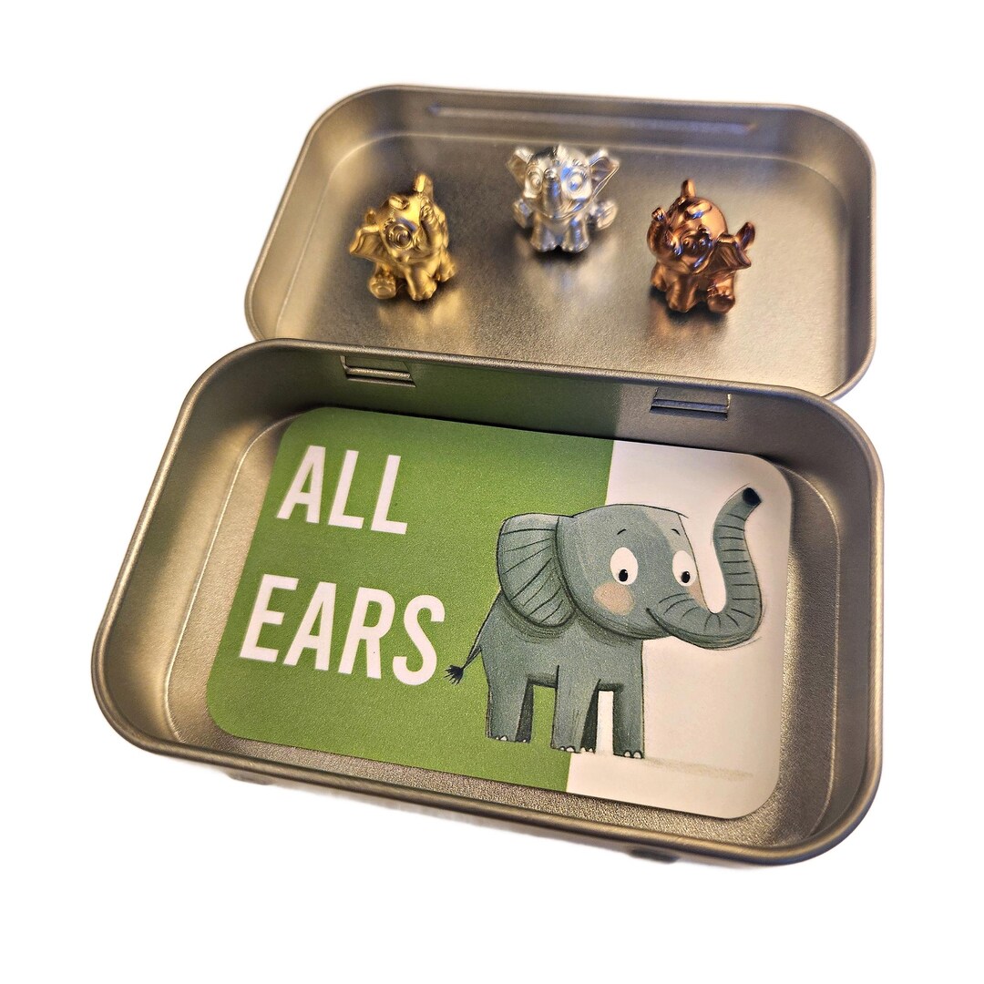 Elephant Hinge Sitters NEW | Metallic Finish Resin Hinge Toppers, Set ...