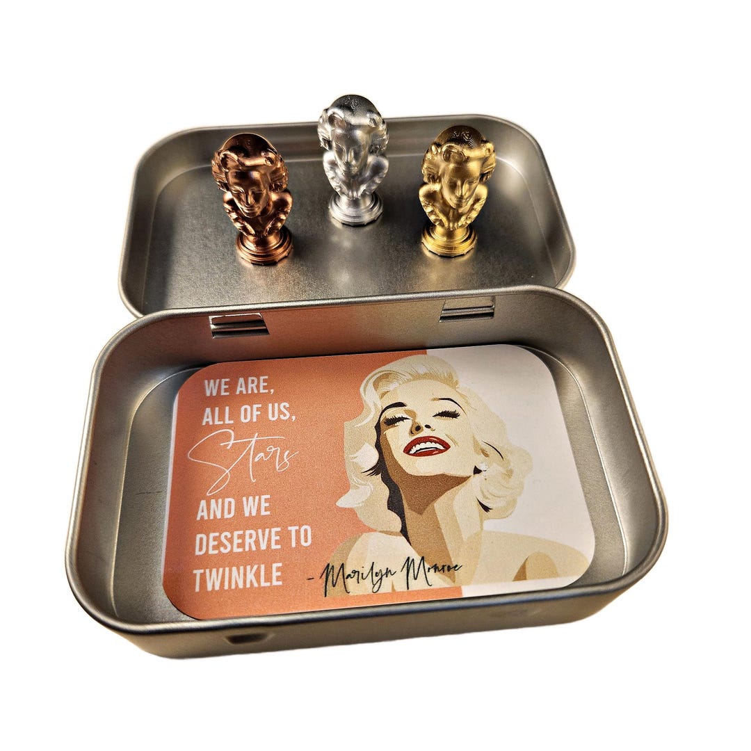 Marilyn Monroe Hinge Sitters: Fun Hidden Home Decor, Set of 3 - Etsy