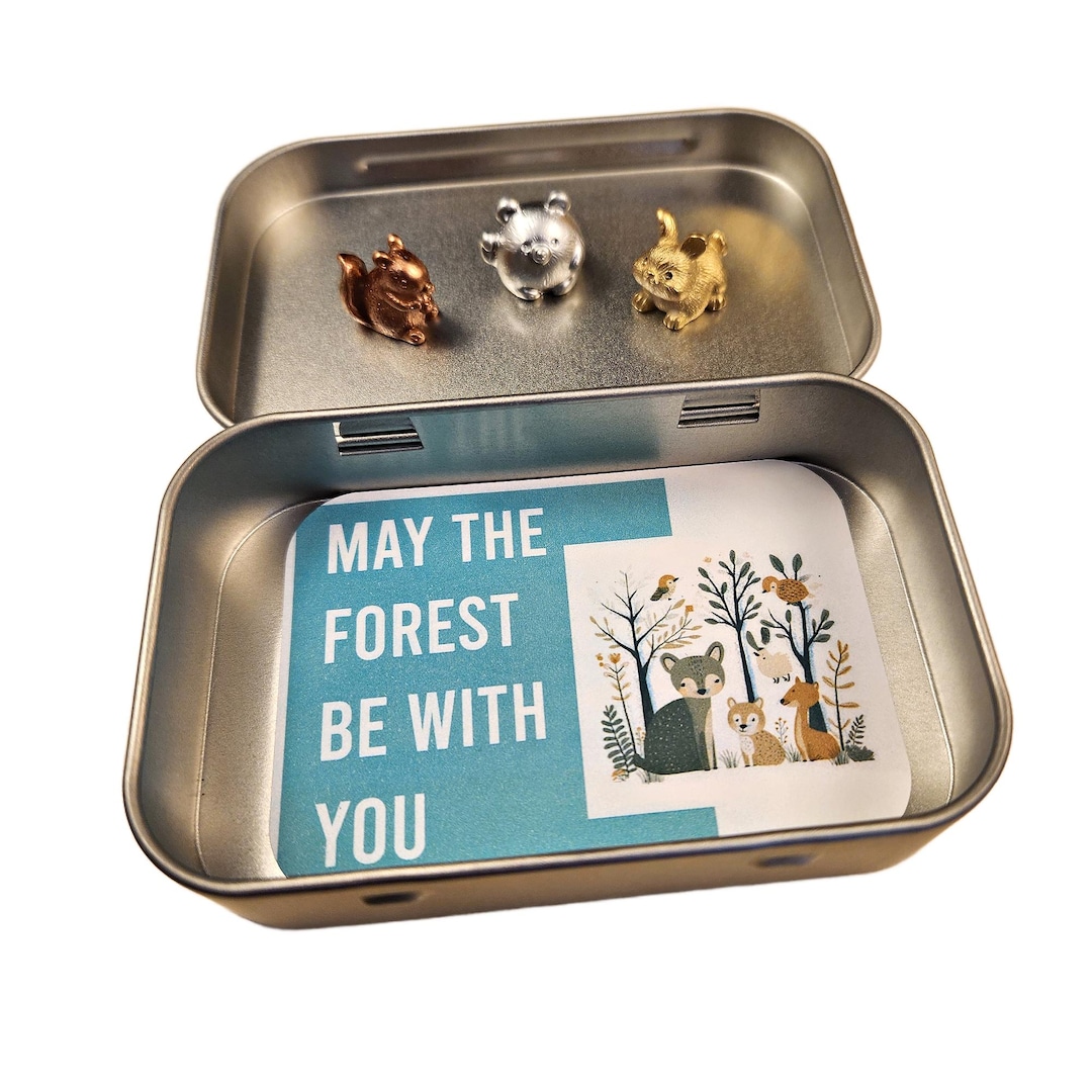 WOODLAND MIX - Three Hinge Head Decorative Toppers, Magnetic Door Hinge ...