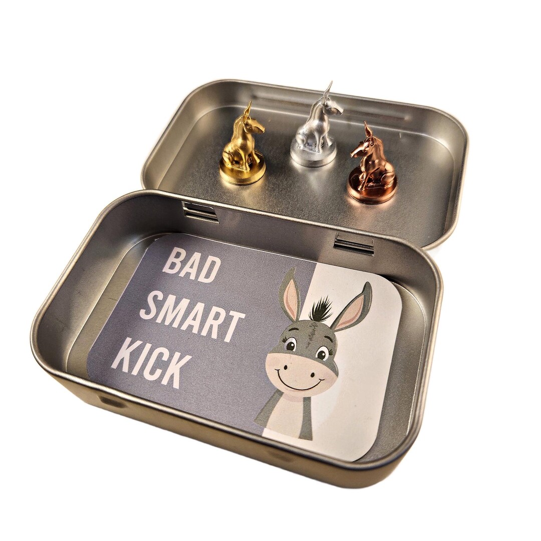 DONKEY - Three Bad Ass Hinge Head Toppers, Smart Ass Donkey Magnetics ...