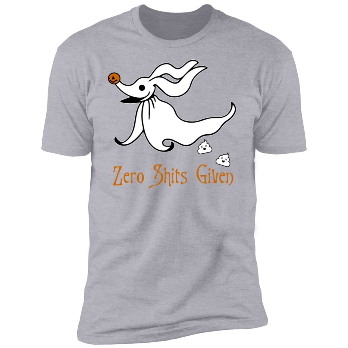 Zero Dog Zero Shits Given Soft Tee Nightmare Before - Etsy
