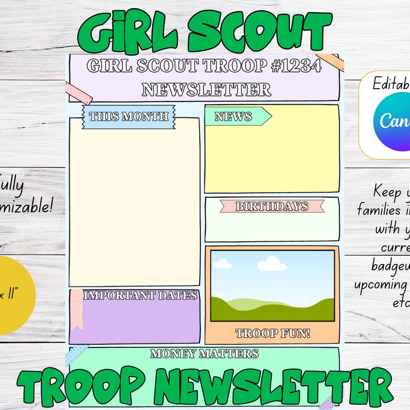 TroopLeaderResources - Etsy