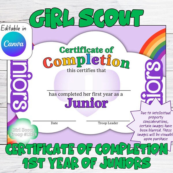 Junior Girl Scout - Etsy