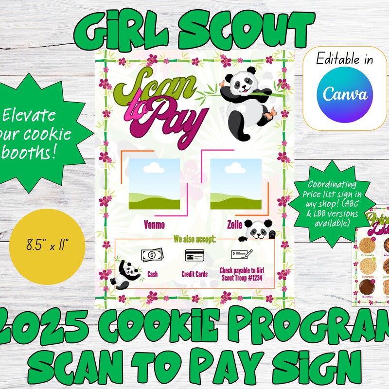 Cookie Booth Sign - Etsy