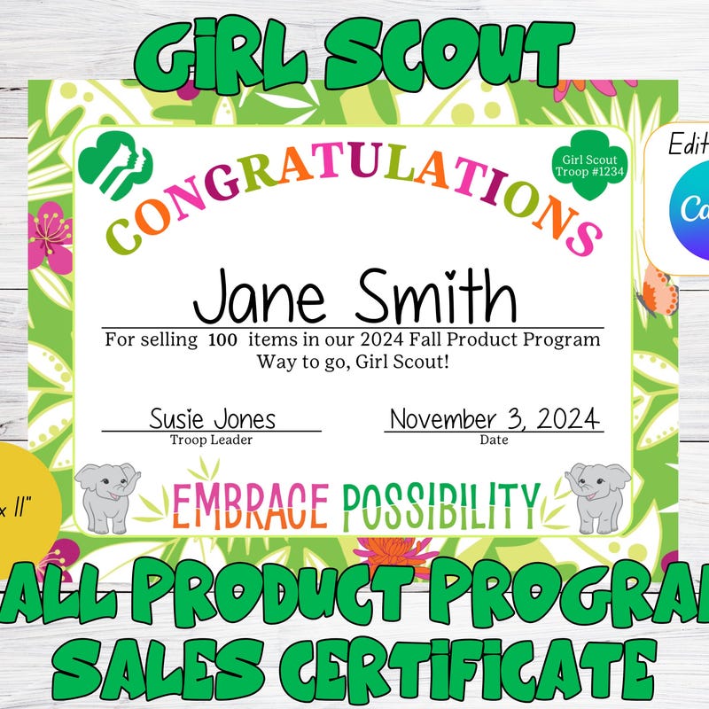 Girl Scout Svg - Etsy