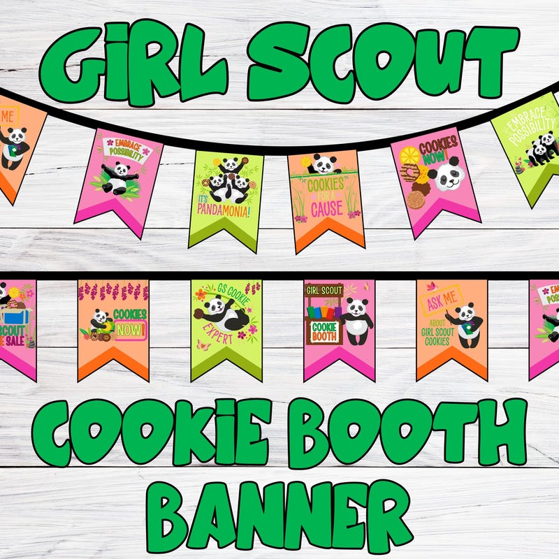 Girl Scout Cookie Booth - Etsy