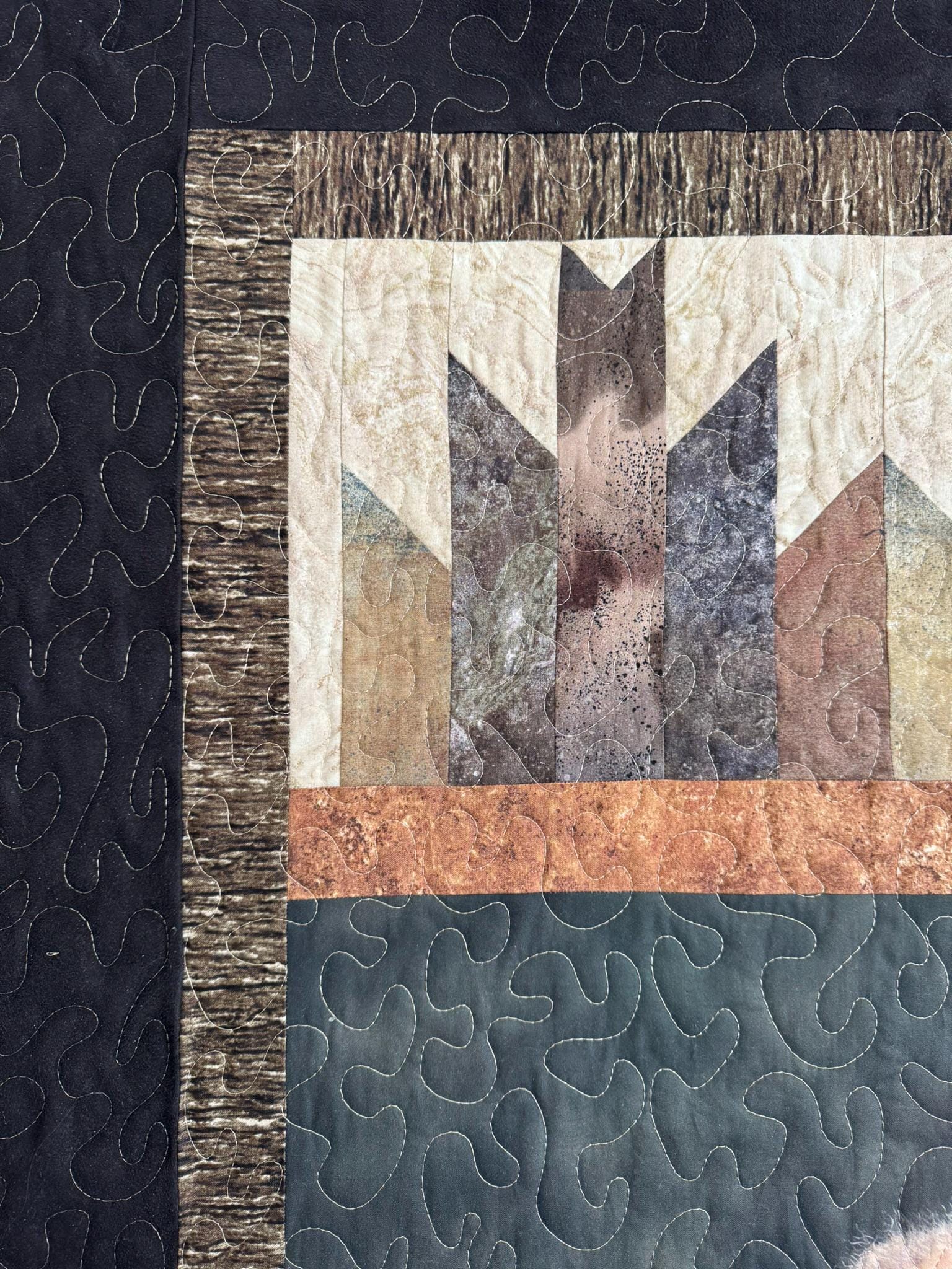 71 X 58, Buffalo Panel Mountain Quilt - Etsy