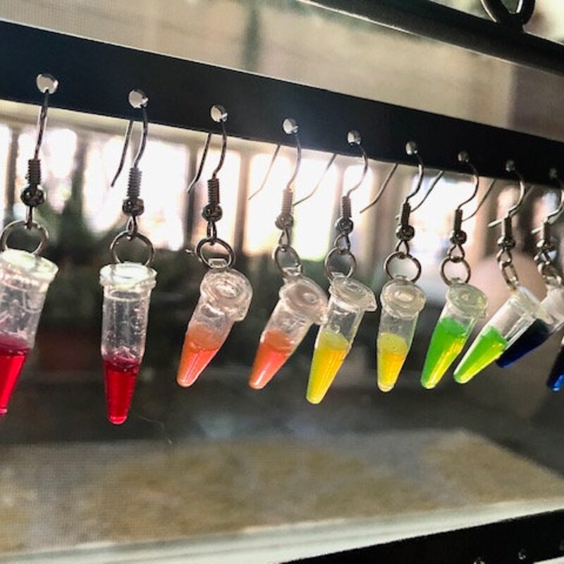 Science Earrings - Etsy