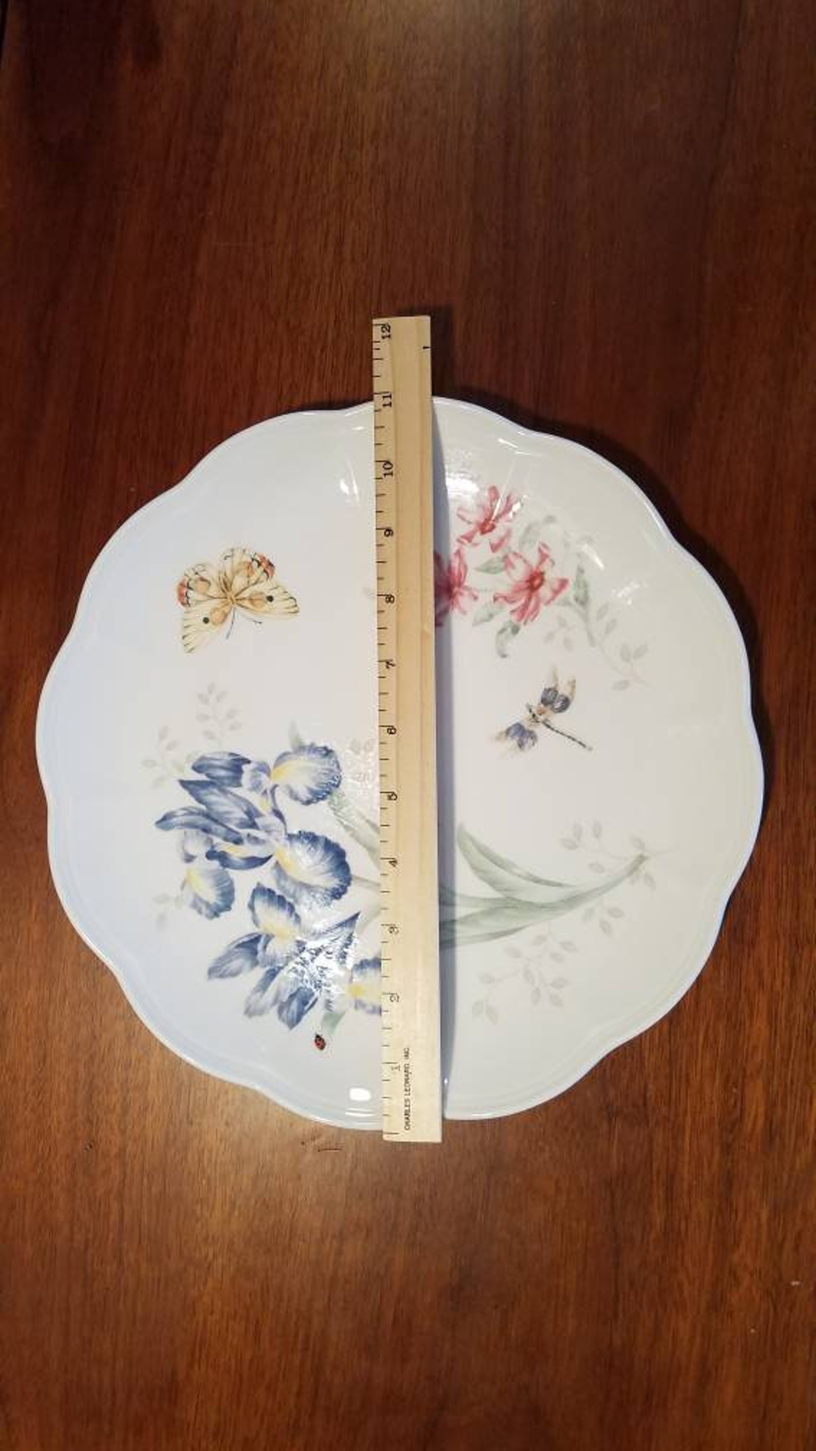 Lenox Butterfly Meadow Dinner Plates - Etsy