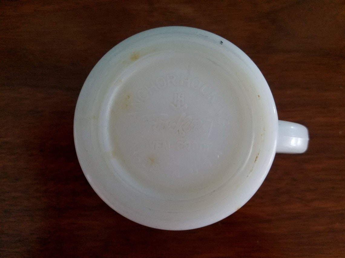 White Anchor Hocking Fire King & Pyrex Set - Etsy